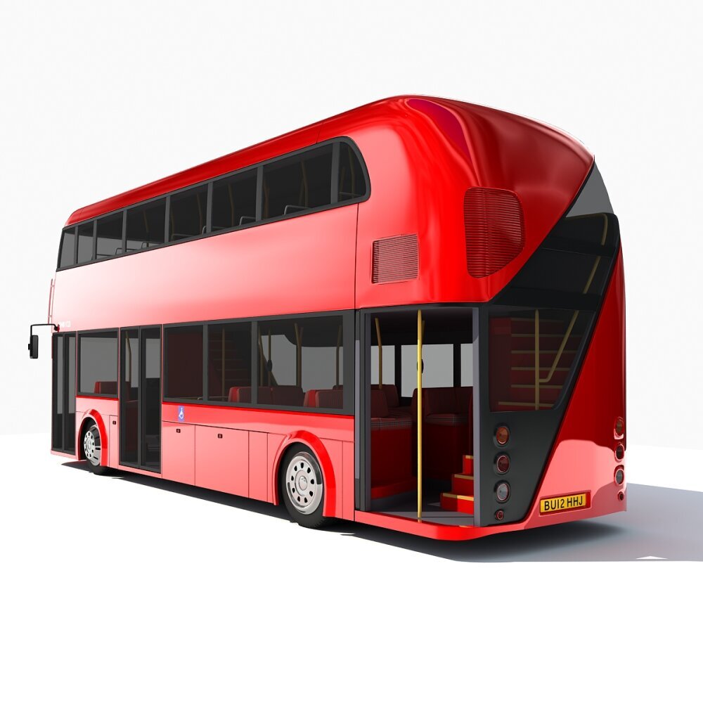 London Bus 3D model - Download Bus on 3DModels.org