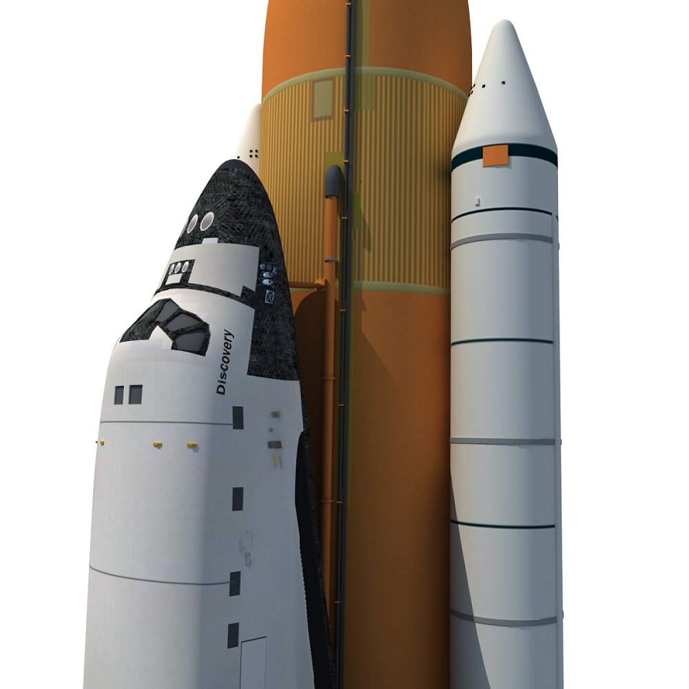 Space Shuttle Discovery 3D model - Download Spaceship on 3DModels.org
