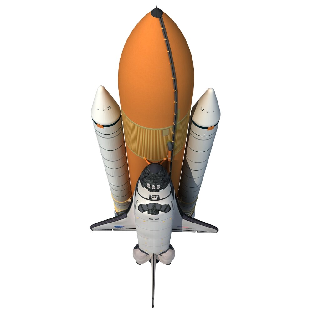 Space Shuttle Discovery 3D model - Download Spaceship on 3DModels.org