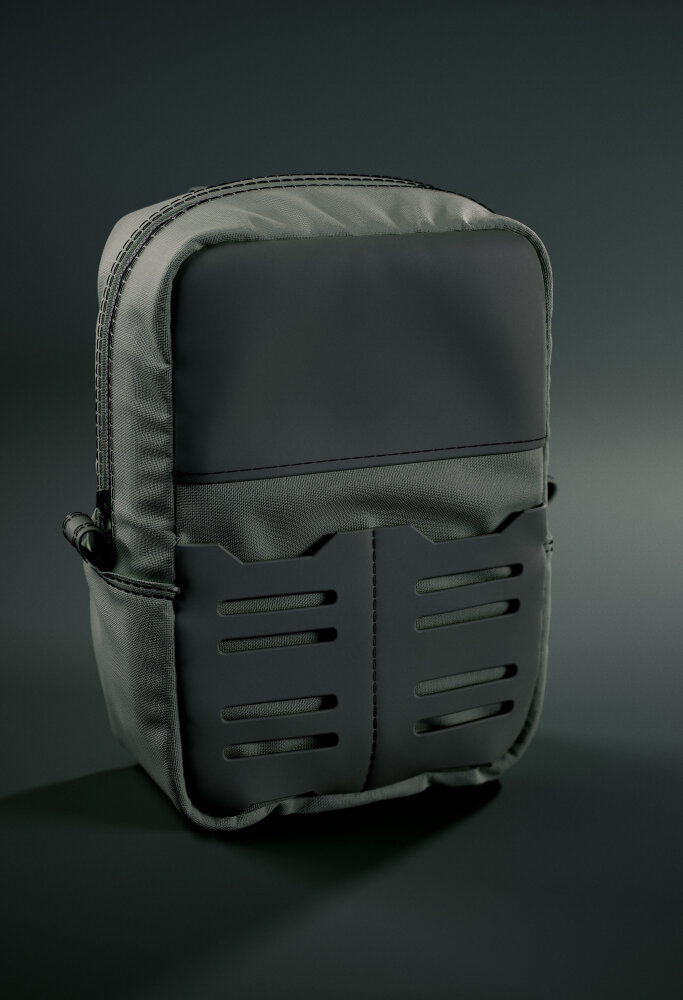 Pouch 3D model - Download Bags on 3DModels.org