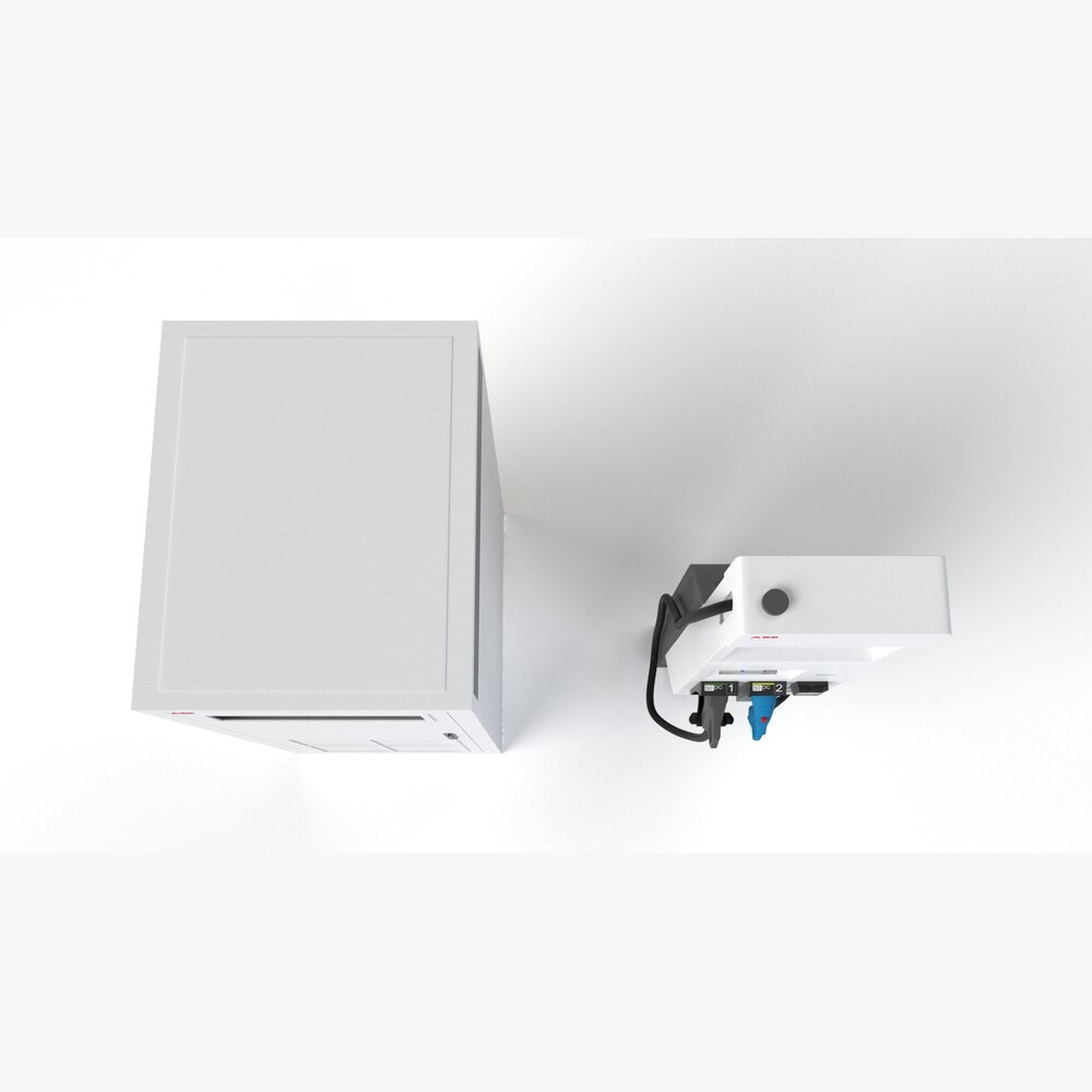 ABB Terra HP Dynamic DC EV Dispenser 3D model - Download Vehicle ...