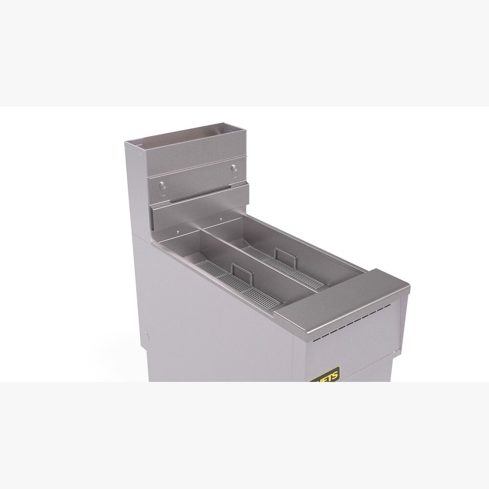 Anets Goldenfry Split Pot Fryer AGG14T 3D model - Download Appliances ...