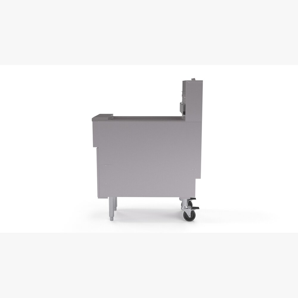 Anets Goldenfry Split Pot Fryer AGG14T 3D model - Download Appliances ...