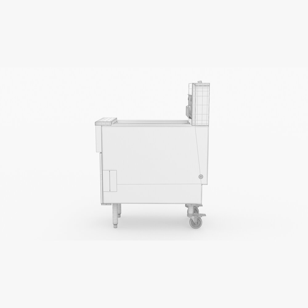 Anets Goldenfry Split Pot Fryer AGG14T 3D model - Download Appliances ...