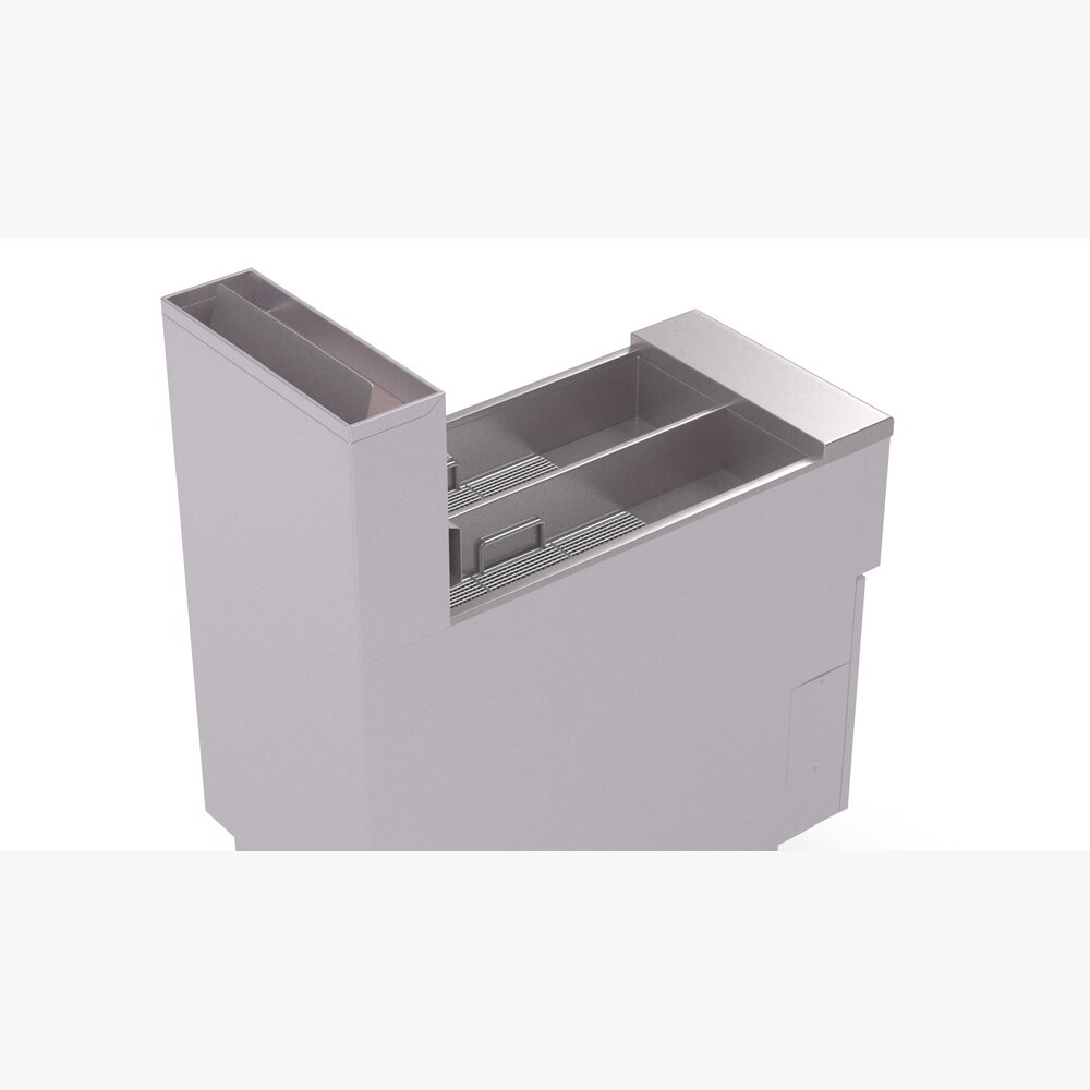 Anets Goldenfry Split Pot Fryer AGG14T 3D model - Download Appliances ...