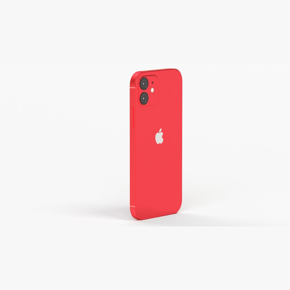 Apple iPhone 12 mini Red 3D model - Download Phones on 3DModels.org