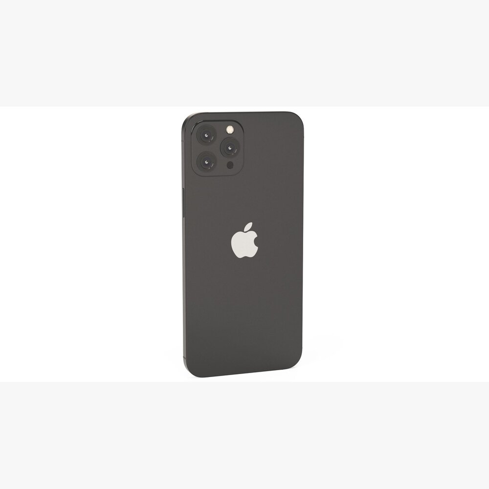 Apple iPhone 12 Pro Max Graphite 3D model - Download Phones on 3DModels.org