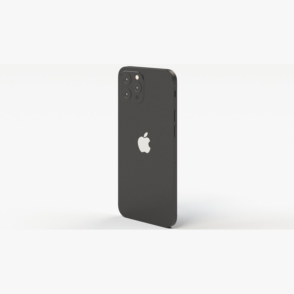 Apple iPhone 12 Pro Max Graphite 3D model - Download Phones on 3DModels.org