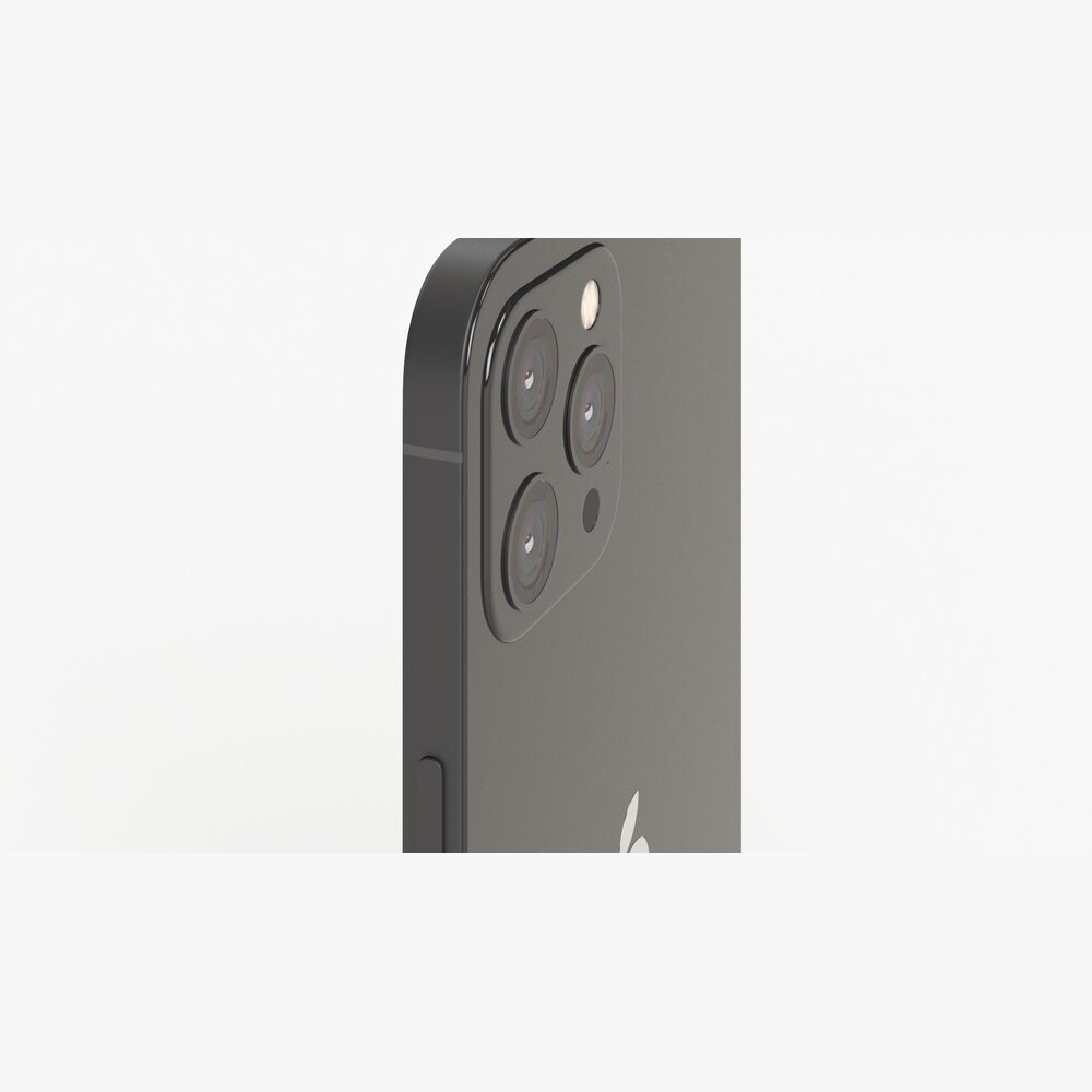 Apple iPhone 12 Pro Max Graphite 3D model - Download Phones on 3DModels.org