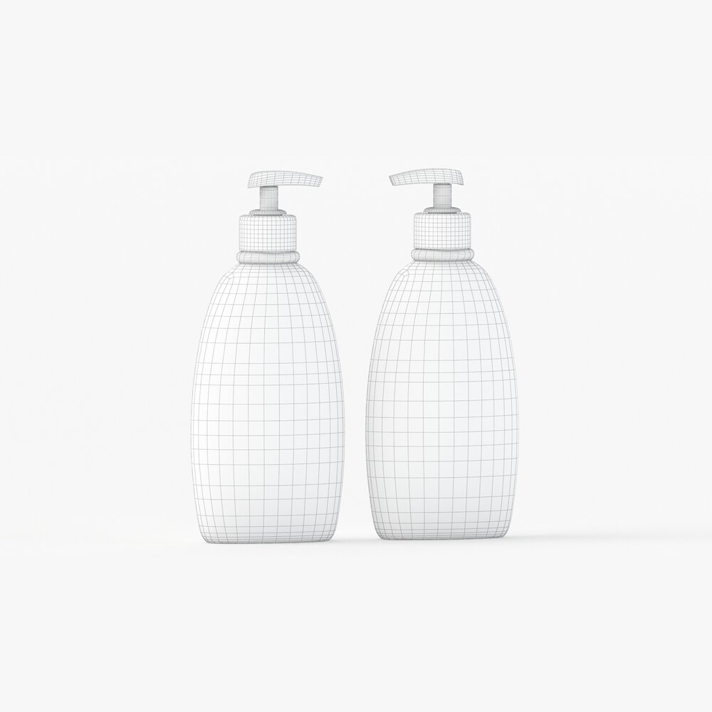 Aveeno Active Naturals Lotion bottle 3D model - Download Health and ...