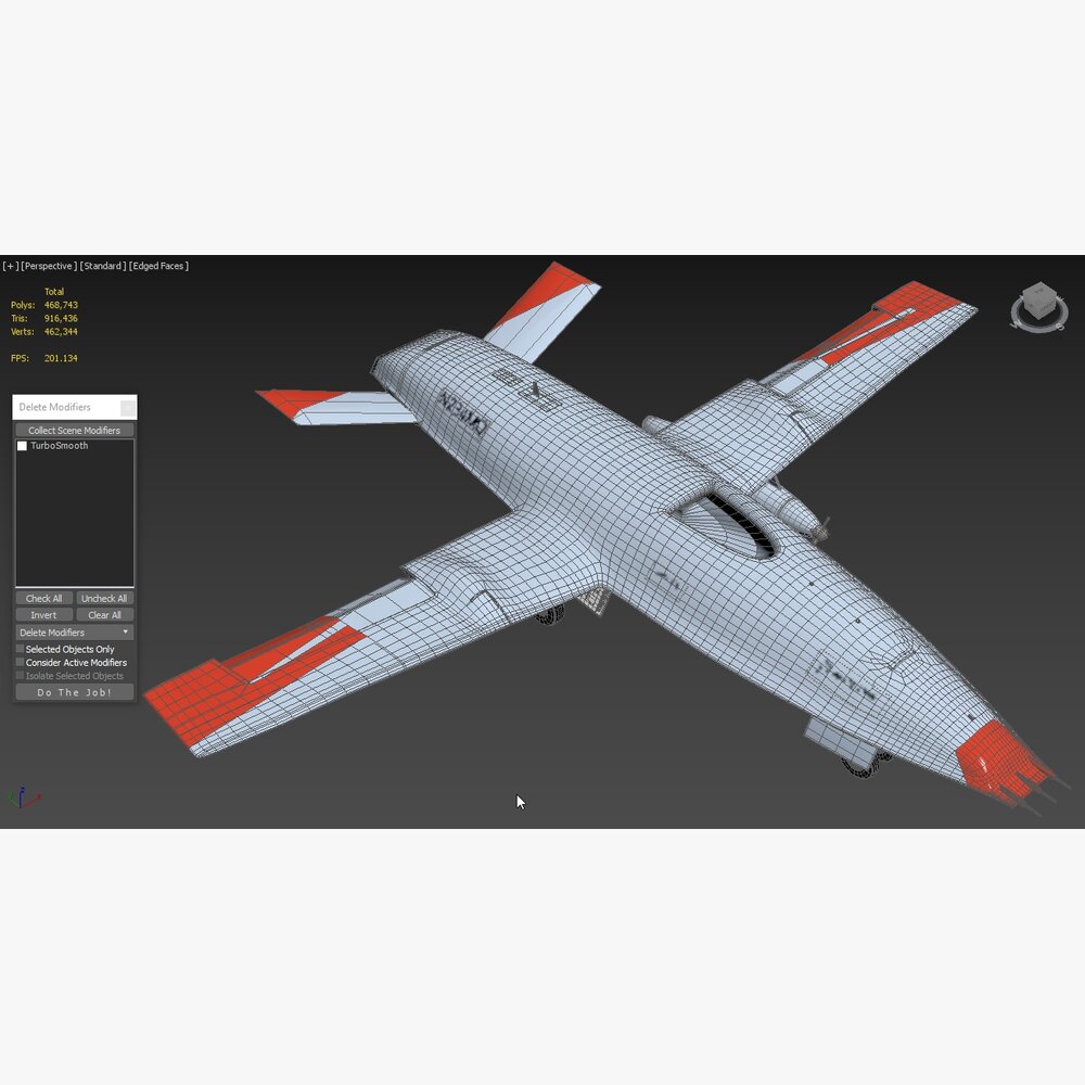 Boeing MQ25 Stingray Aerial Refueling Drone 3D model - Download UAV on ...