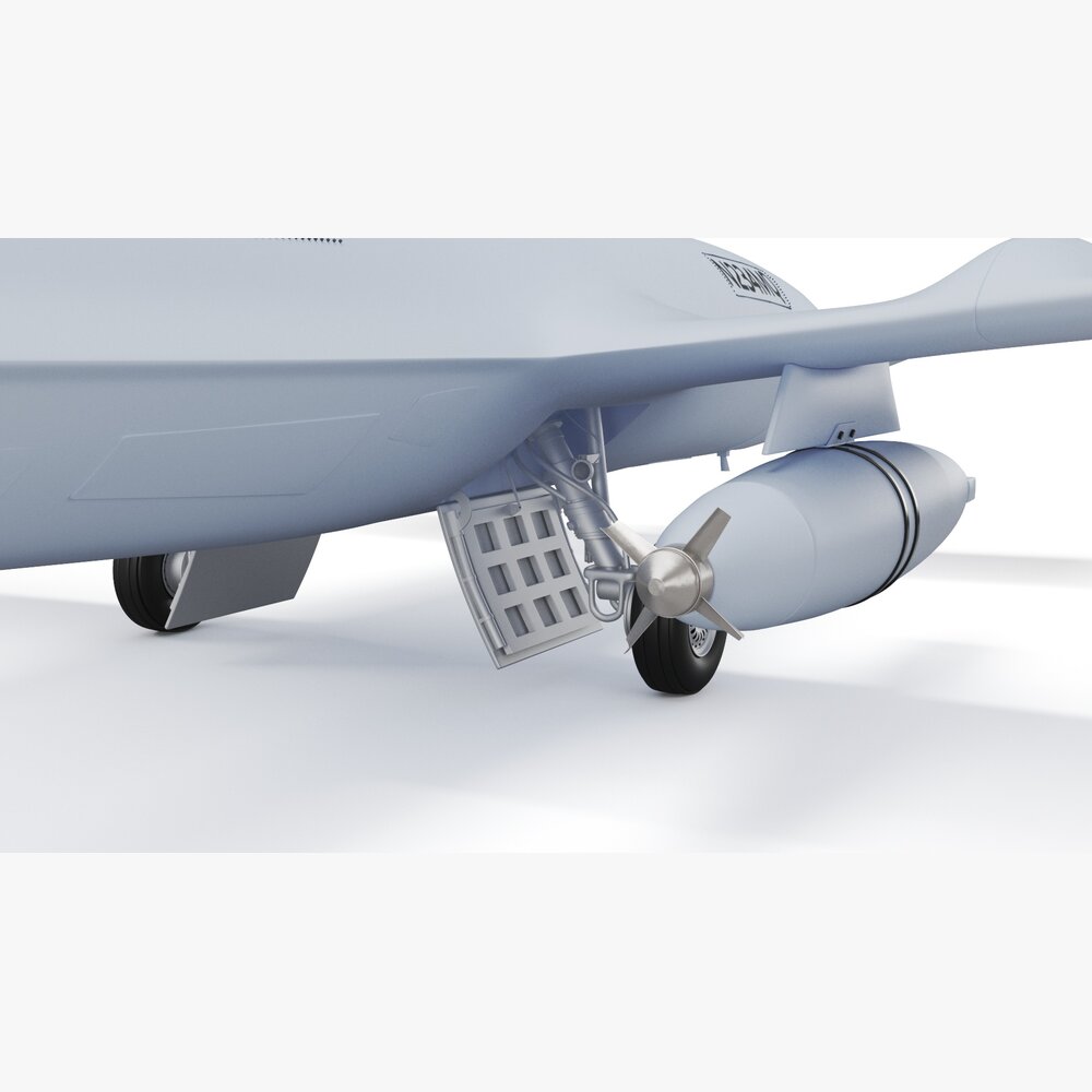 Boeing MQ25 Stingray Aerial Refueling Drone 3D model - Download UAV on ...