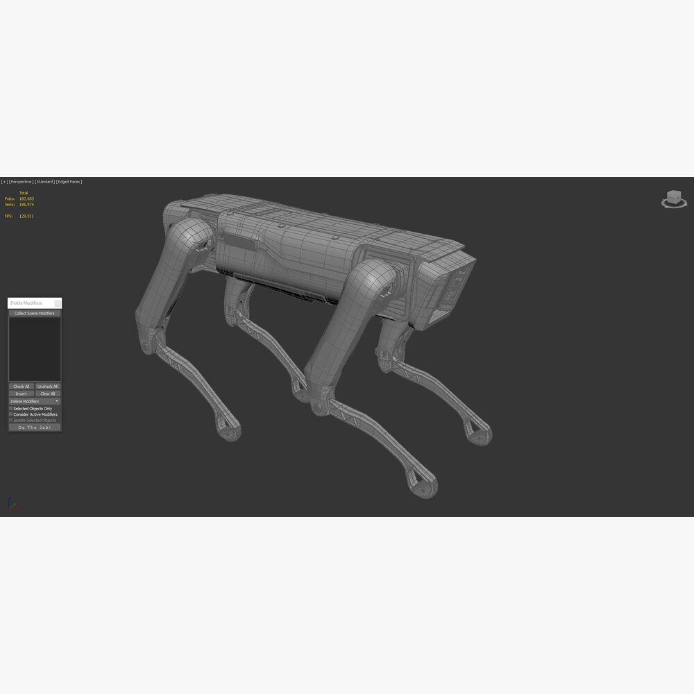 Boston Dynamics Spot Mini Robot 3D模型 - 下载 机器人 on 3DModels.org