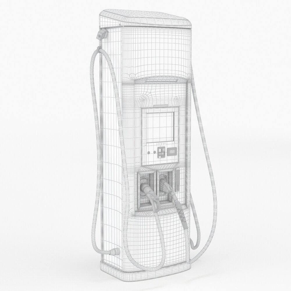 BTCPower – 50 kW Slim Line DC Fast EV Charger 3D model - Download ...