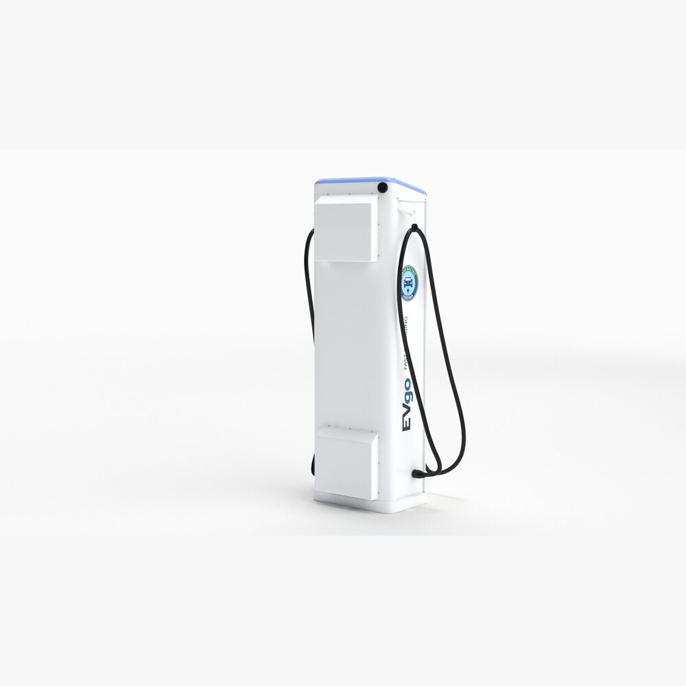 BTCPower – 50 kW Slim Line DC Fast EV Charger 3D model - Download ...