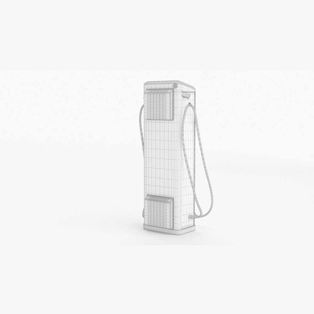 BTCPower – 50 kW Slim Line DC Fast EV Charger 3D model - Download ...