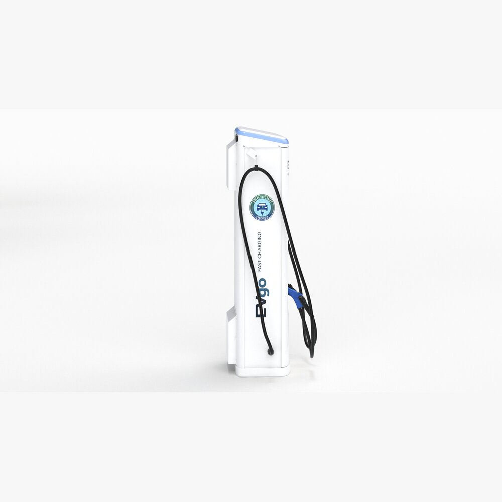 BTCPower – 50 kW Slim Line DC Fast EV Charger 3D model - Download ...