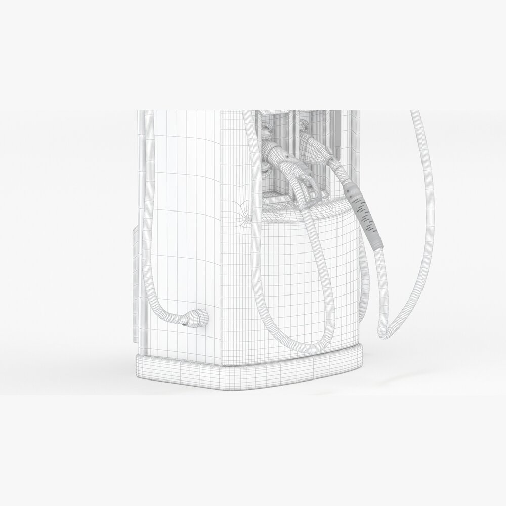 BTCPower – 50 kW Slim Line DC Fast EV Charger 3D model - Download ...