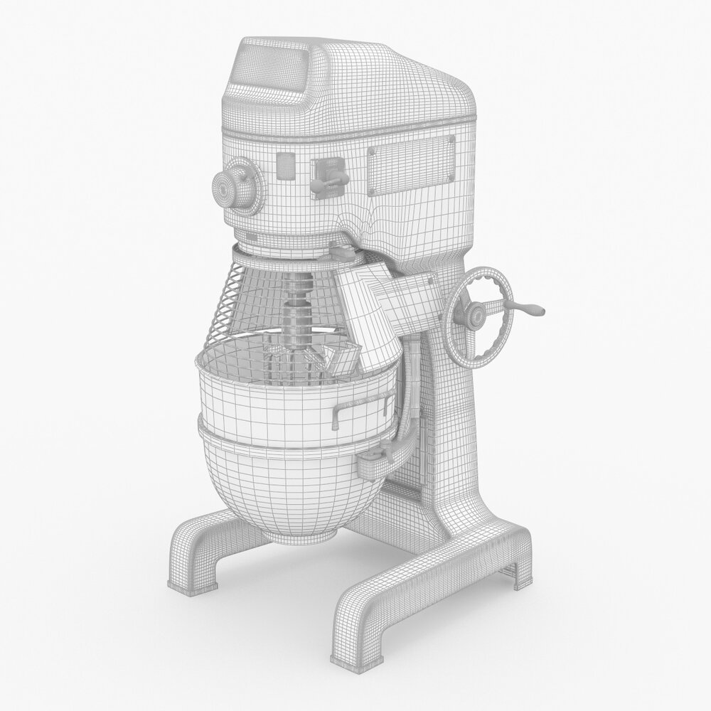 Commercial Planetary Floor Mixer Globe SP40 3D model - Download ...