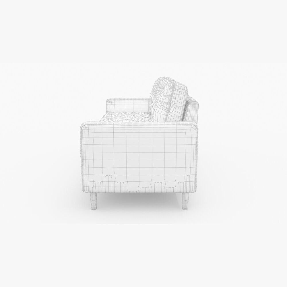 Dloett Sofa Couch 3D model - Download Sofa on 3DModels.org