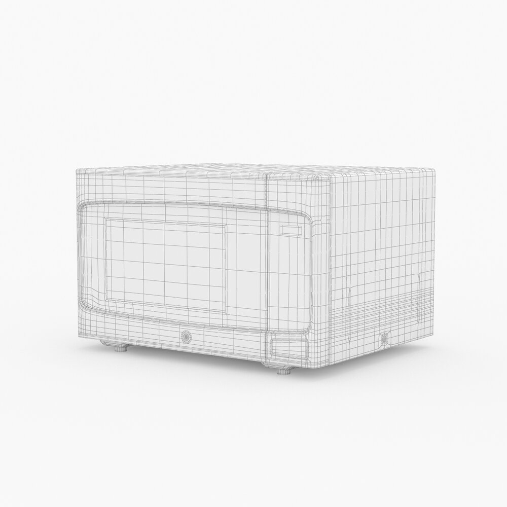 GE Horno Microondas de Encimera JESP113SPSS Modelo 3D - Descargar ...