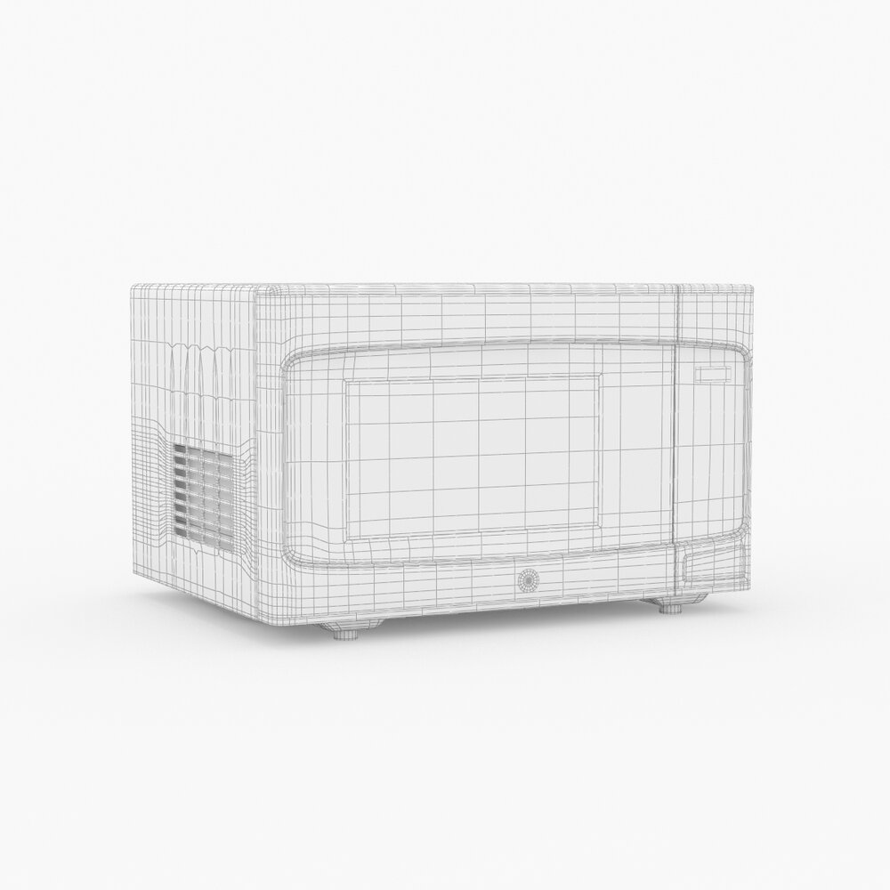 GE Horno Microondas de Encimera JESP113SPSS Modelo 3D - Descargar ...