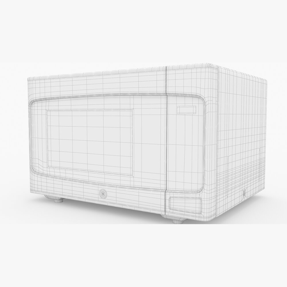 GE Horno Microondas de Encimera JESP113SPSS Modelo 3D - Descargar ...