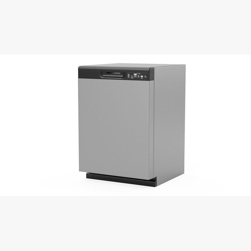 GE Dishwasher with Front Controls GDF535PSRSS 3D model - Download ...