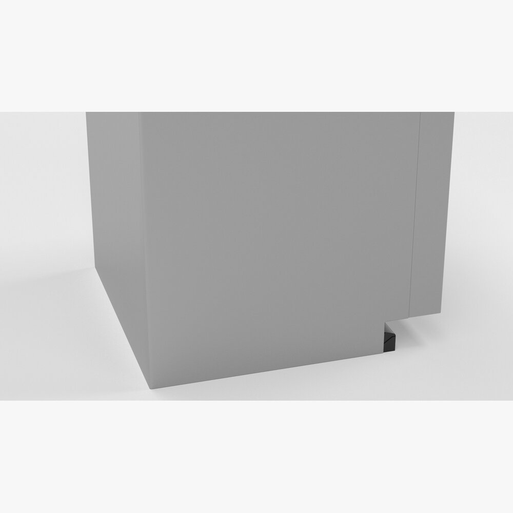 GE Dishwasher with Front Controls GDF535PSRSS 3D model - Download ...