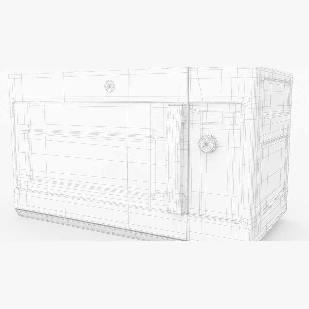 GE Profile Microwave Oven PVM9225SRSS 3D model - Download Home ...