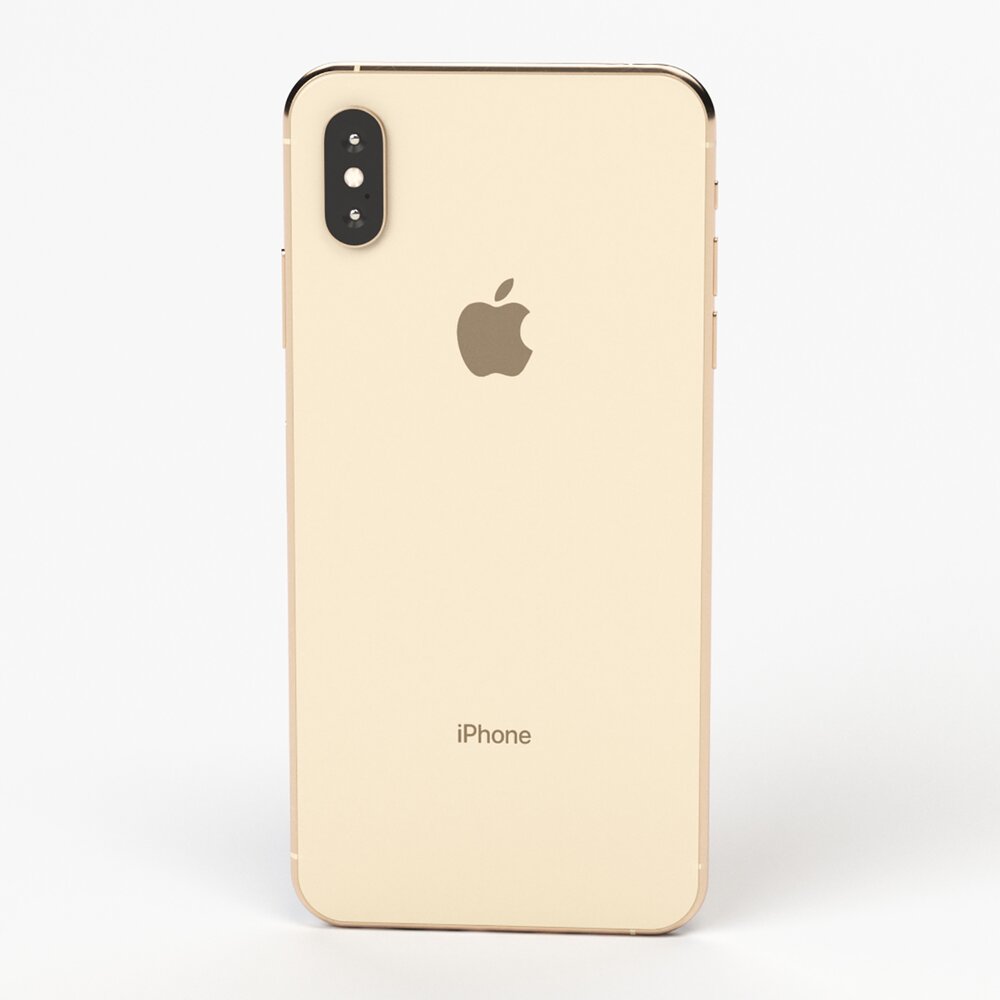 iPhone XS Max Modelo 3D - Descargar Teléfonos on 3DModels.org
