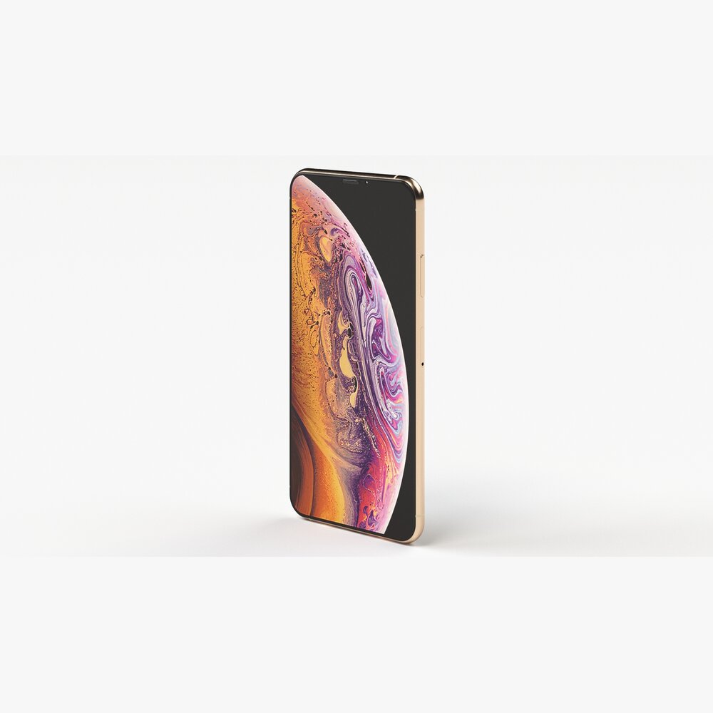 iPhone XS Max 3D model - Download Phones on 3DModels.org