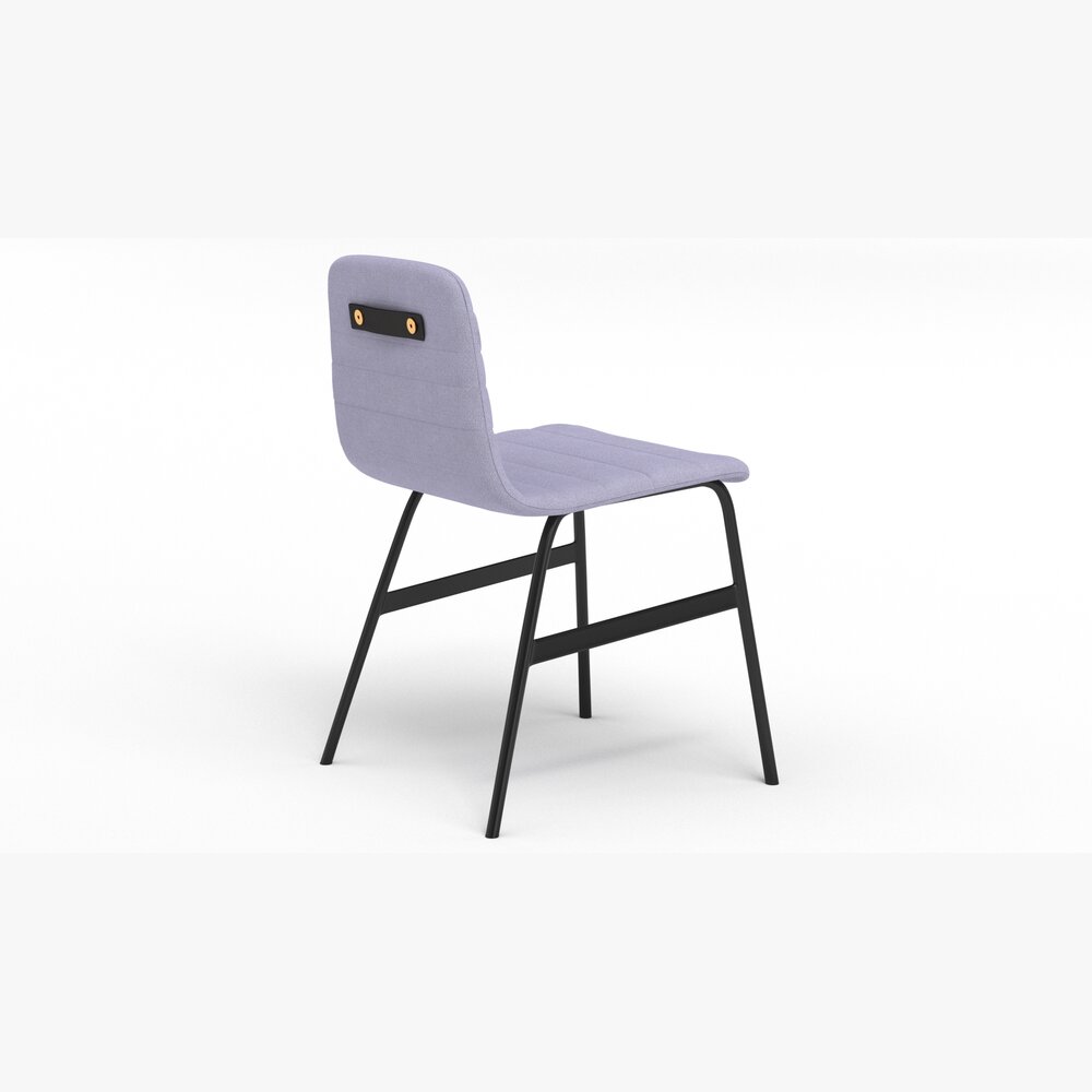 Lecture Chair Upholstered 3D model - Download Chair on 3DModels.org