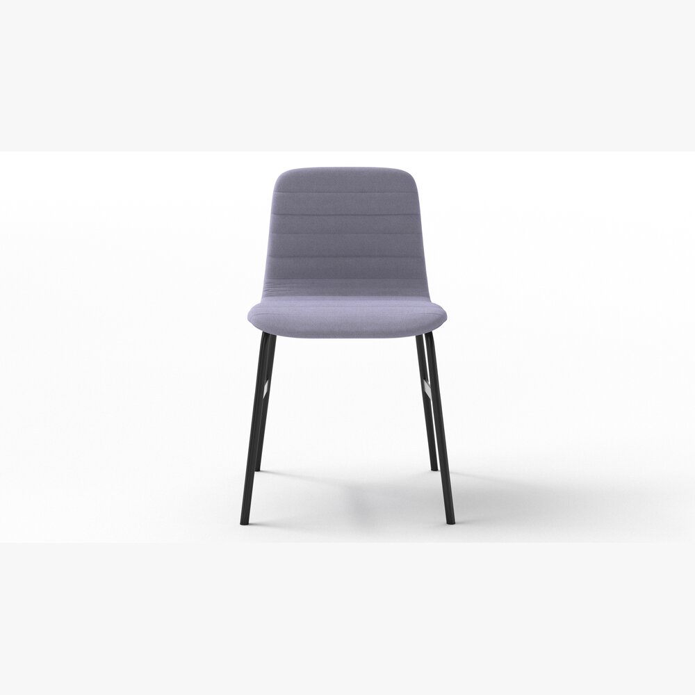 Lecture Chair Upholstered 3D model - Download Chair on 3DModels.org