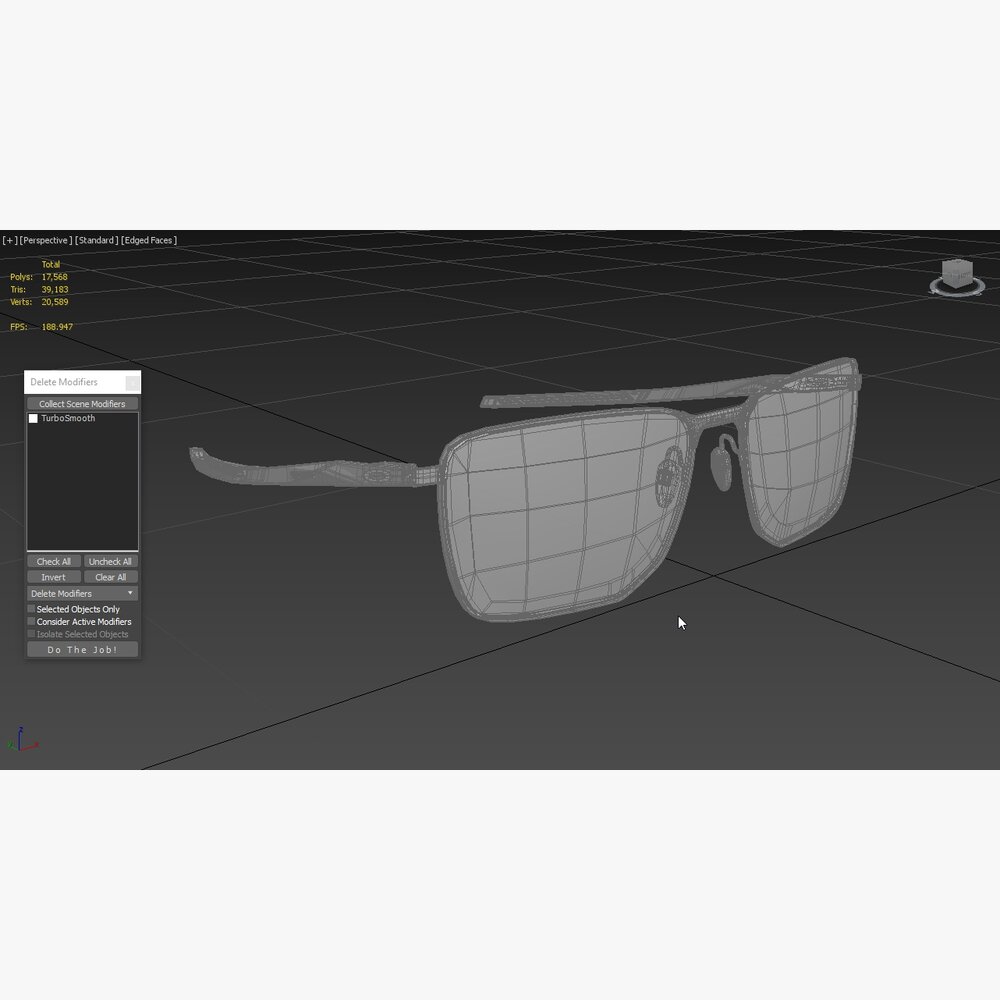 Oakley Ejector Prizm Black Polarized Lenses Carbon Sunglass 3D model ...
