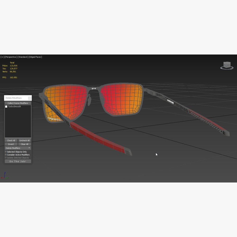 Oakley Ejector Prizm Ruby Lenses Matte Gunmetal Frame Sunglass 3D model ...