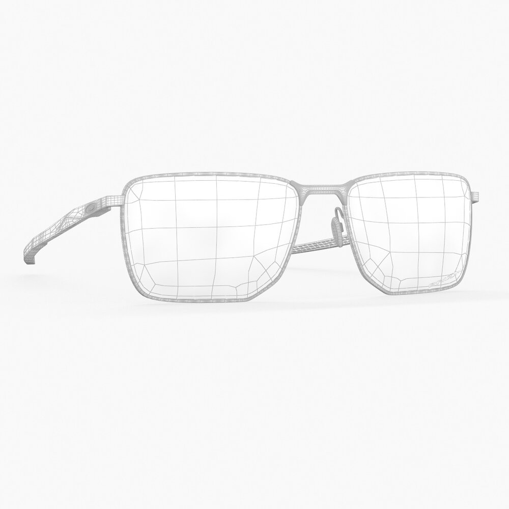 Oakley Ejector Prizm Sapphire Lenses Satin Chrome Frame Sunglass 3D ...