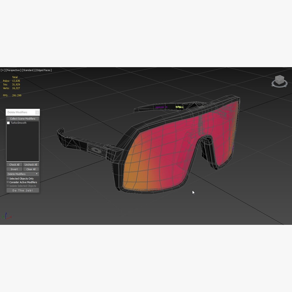 Oakley Kato Sutro S Prizm Trail Torch Lenses Matte Black Frame 3D model ...