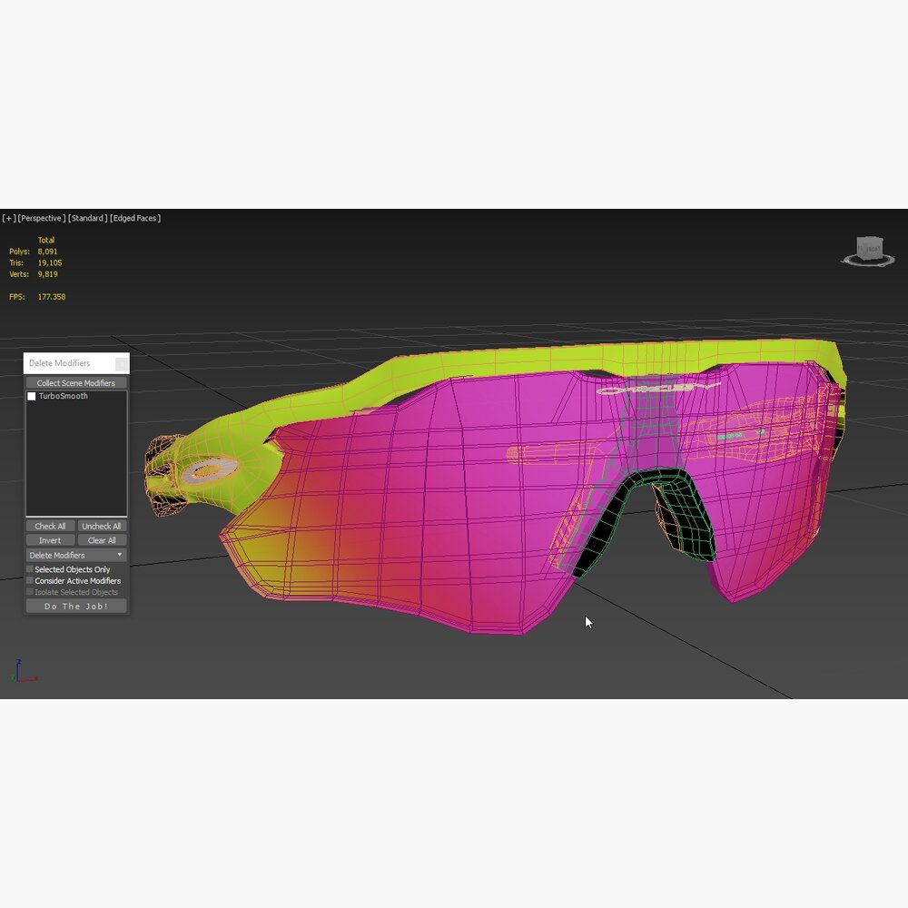 Oakley Radar EV Path con Lentes Retina Burn Prizm Road Modelo 3D ...