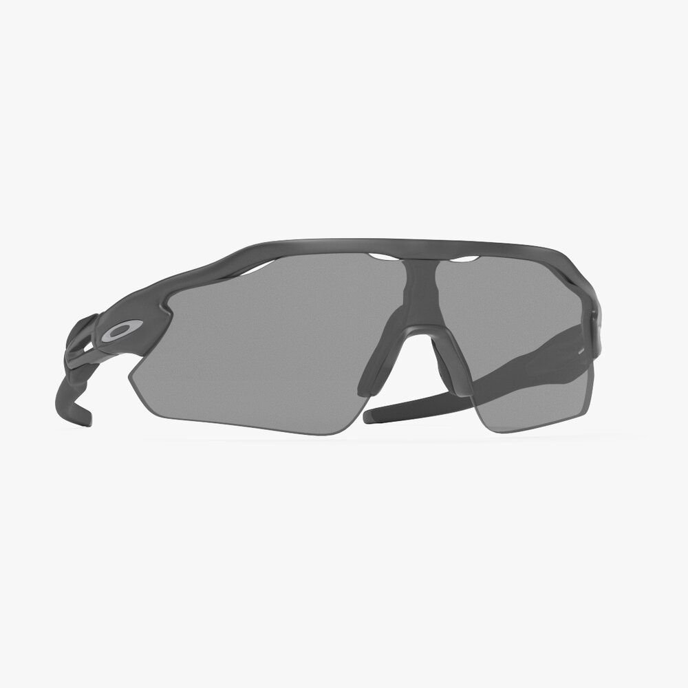 Oakley Radar EV Pitch Prizm Black Frame Polished Sunglasses 3D model ...