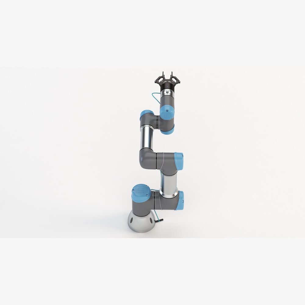 Universal Robots collaborative UR3 With Robotiq Two Finger 3D model ...