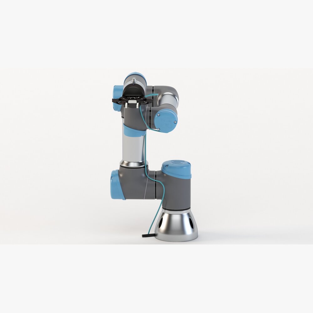 Universal Robots collaborative UR3 With Robotiq Two Finger 3D model ...