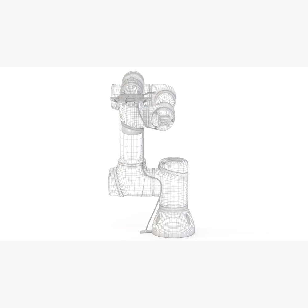 Universal Robots collaborative UR3 With Robotiq Two Finger 3D model ...