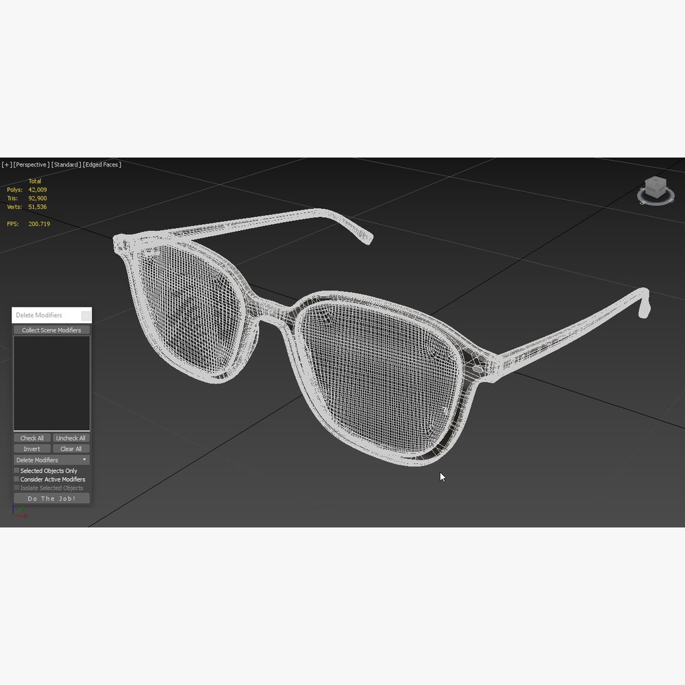Ray Ban Leonard Non-Polarized Dark Grey Classic Sunglass 3D model ...