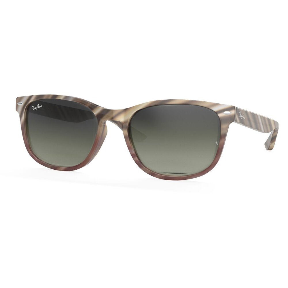 Ray Ban Non-Polarized Striped Gradient Brown Sunglass RB2184 3D model ...