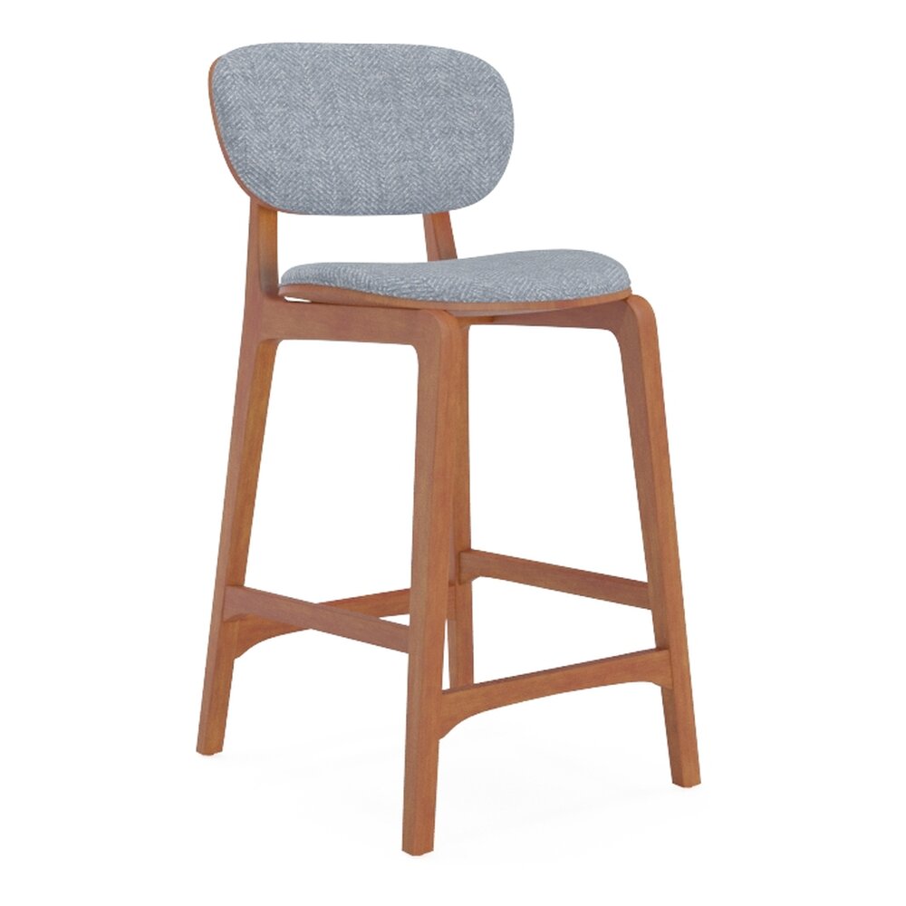 Scandinavian Bar Stool 3D model - Download Chair on 3DModels.org