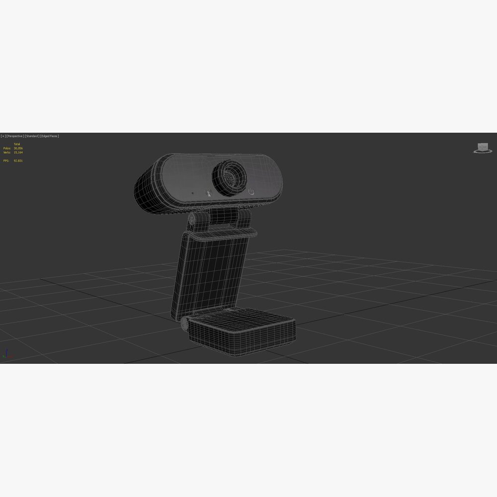 USB Webcam 3D model - Download Computer Accessories on 3DModels.org