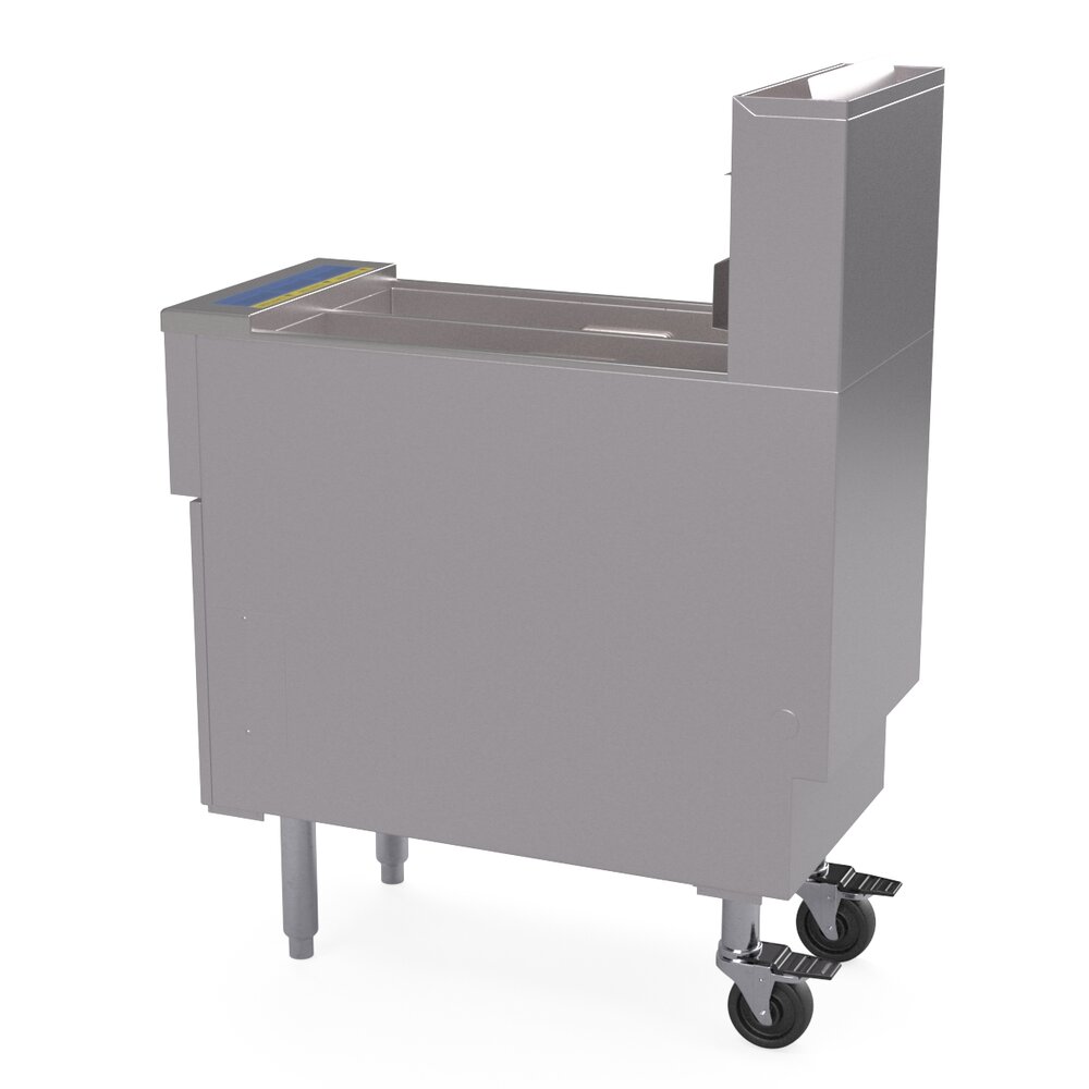 Anets AGP55T Twin Vat Deep Fryer 3D model - Download Appliances on ...