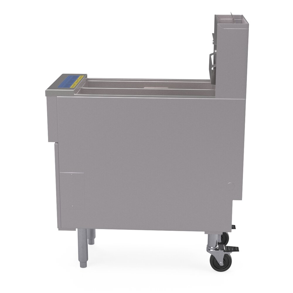 Anets AGP55T Twin Vat Deep Fryer 3D model - Download Appliances on ...