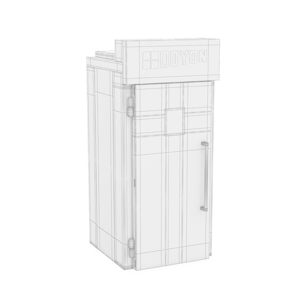 Doyon KDPR11 Knockdown Retarder Proofer Cabinet 3D model - Download ...